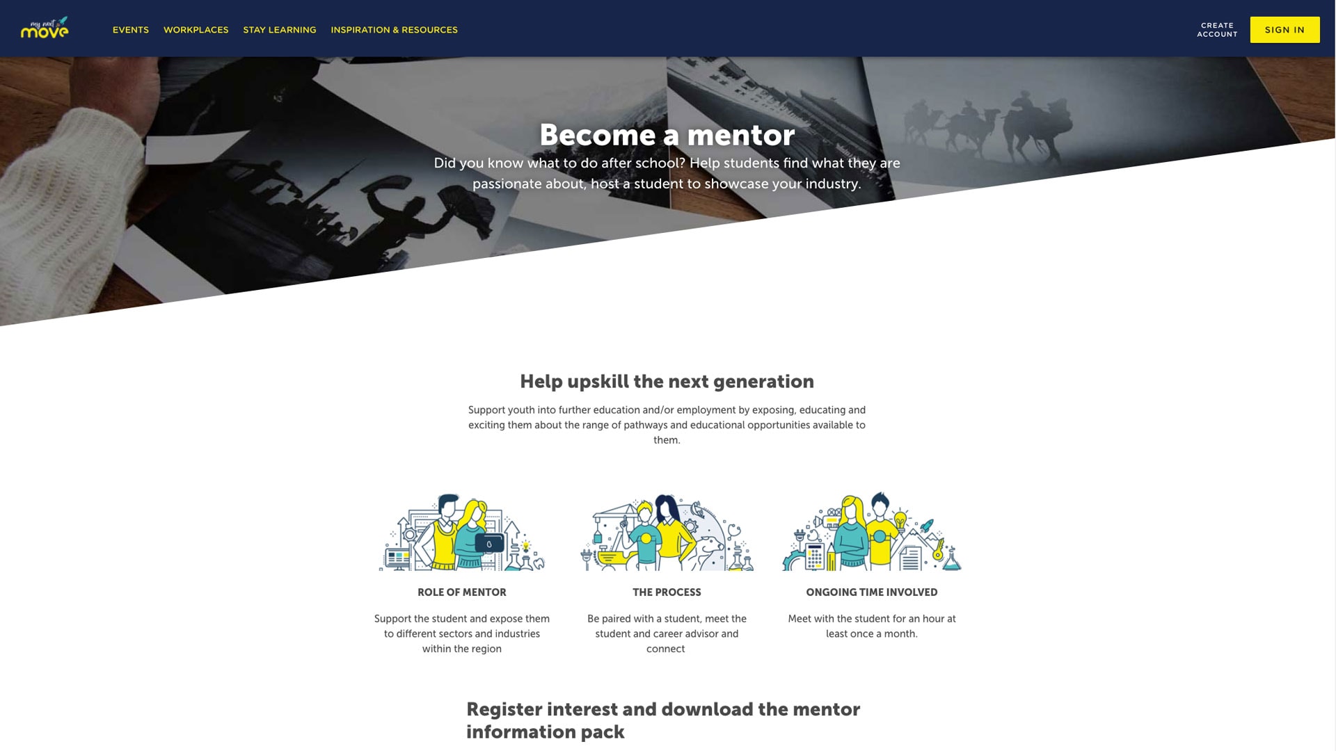 My Next Move | Yellow Design